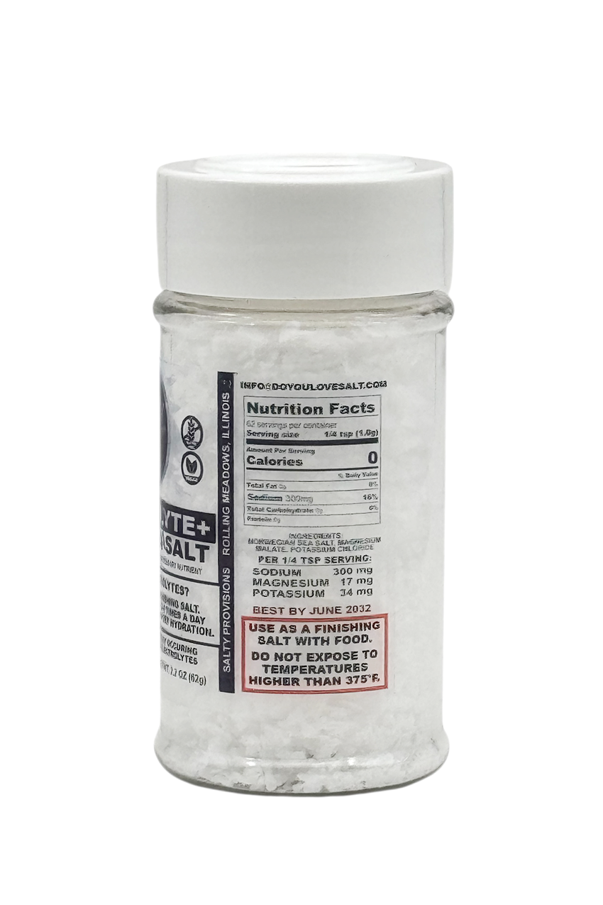 SALTR ELECTROLYTE+ NORWEGIAN FLAKE SEA SALT – SALTY PROVISIONS