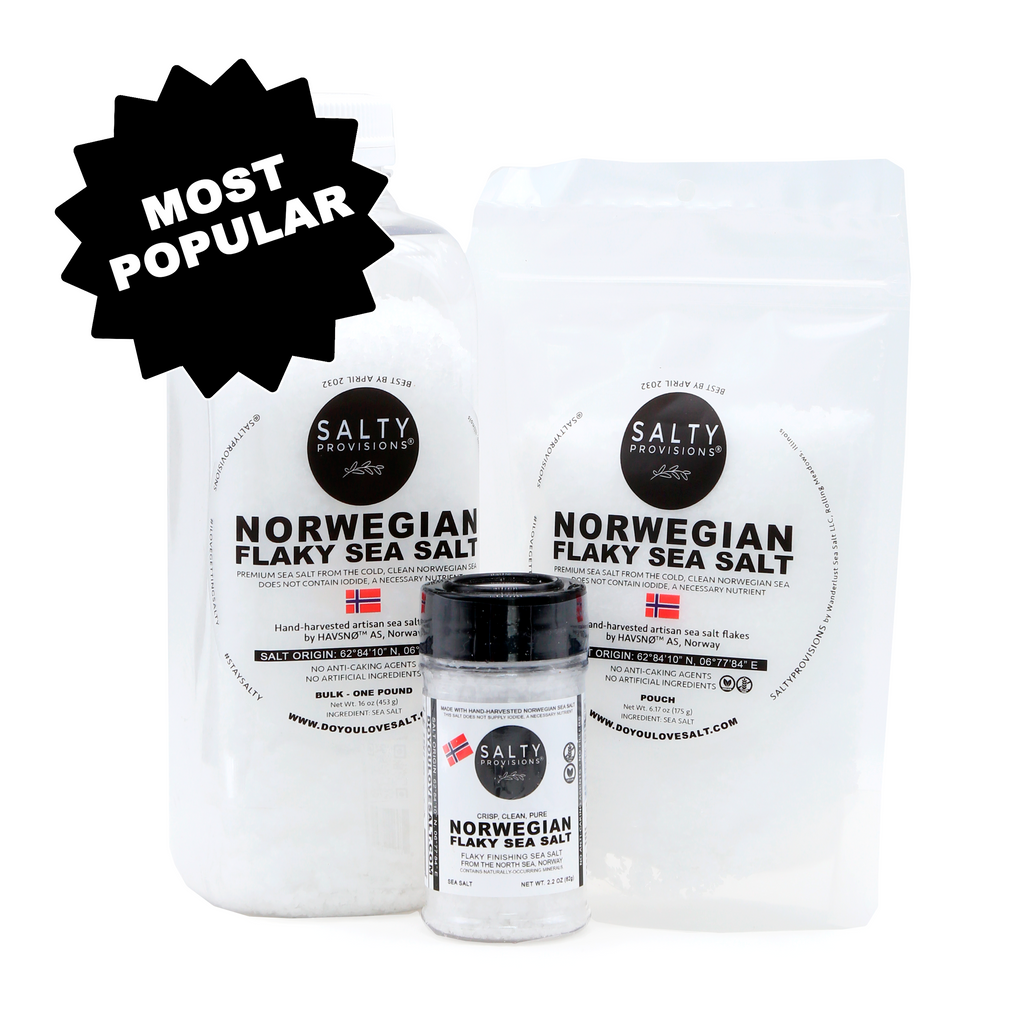 NORWEGIAN FLAKY SEA SALT – SALTY PROVISIONS