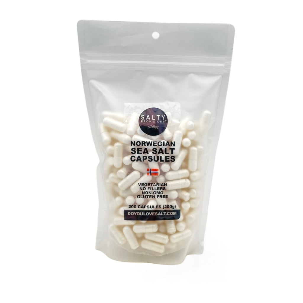 NORWEGIAN SEA SALT CAPSULES – SALTY PROVISIONS
