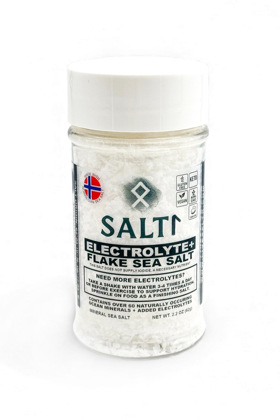 SALTR ELECTROLYTE+ NORWEGIAN FLAKE SEA SALT – SALTY PROVISIONS